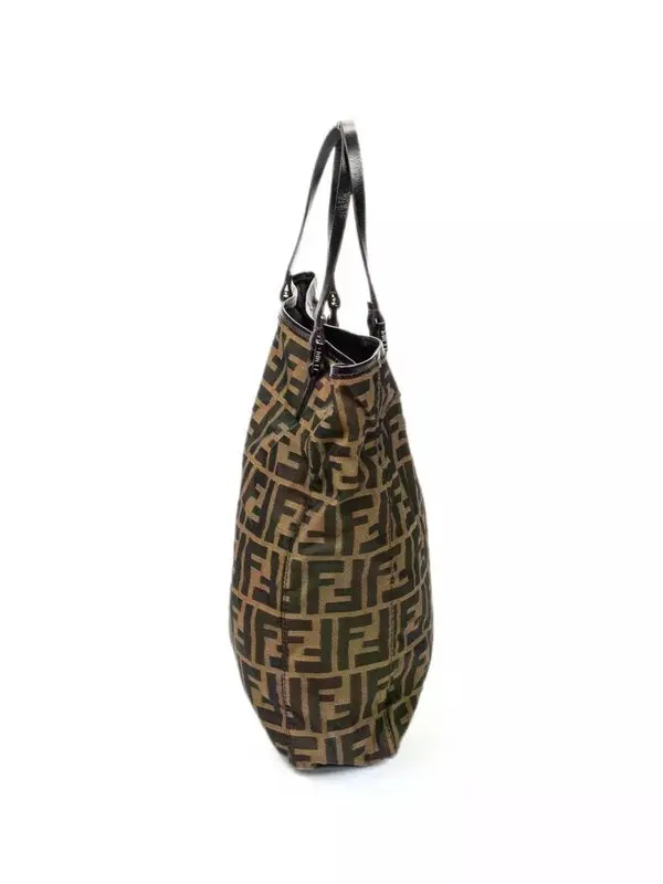Fendi Zucca Canvas Tote Bag