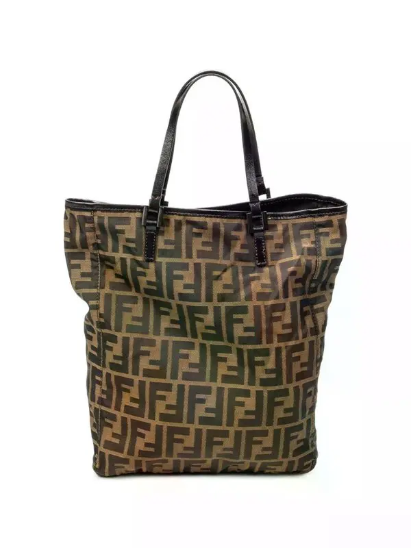 Fendi Zucca Canvas Tote Bag