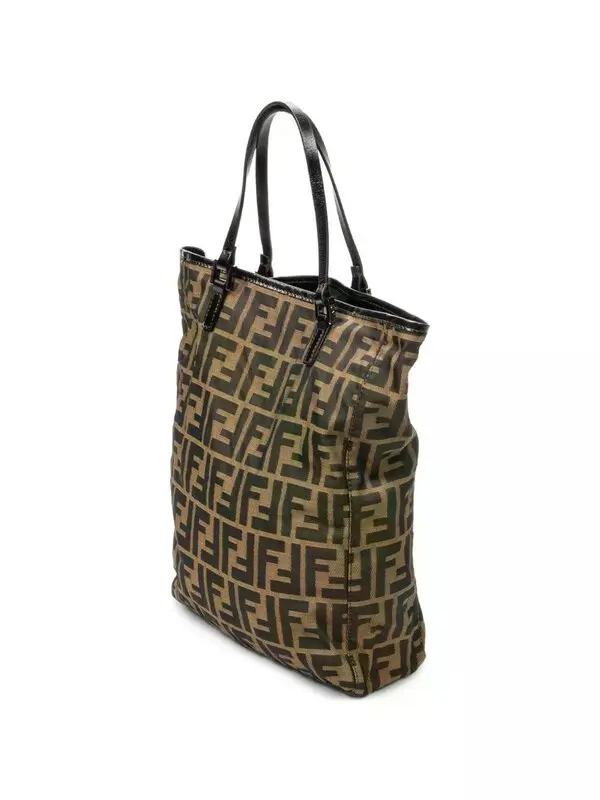 Fendi Zucca Canvas Tote Bag