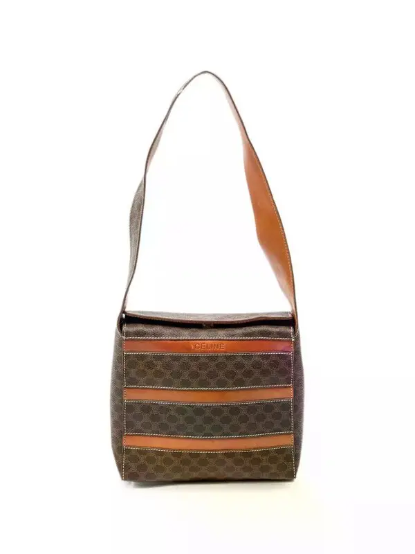 Celine Macadam Fold-over Shoulder Bag