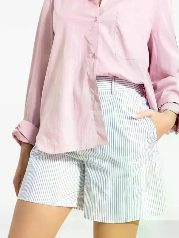 TWP Henry Striped Shorts