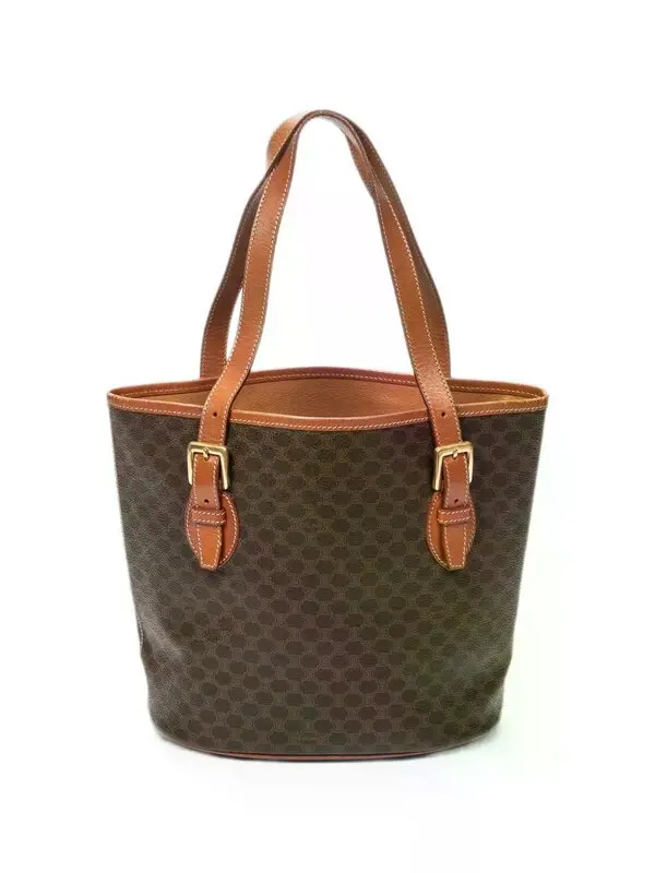 Celine Macadam Bucket Shoulder Bag