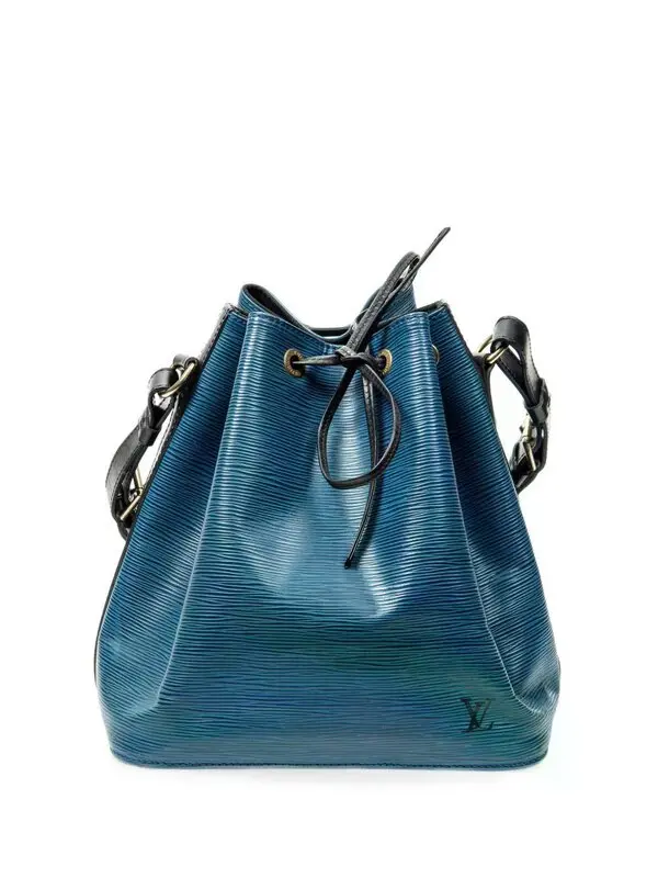 LOUIS VUITTON Noe Pm Bicolor Bucket Bag - Blue