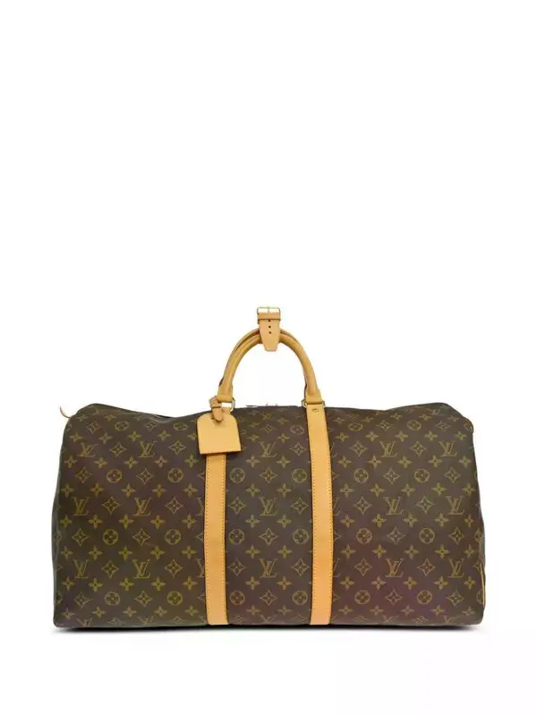 LOUIS VUITTON 1997 Monogram Keepall 55 Handbag
