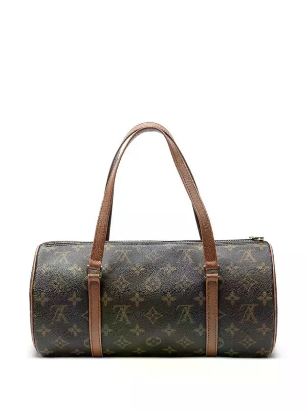 LOUIS VUITTON Papillon Monogram Handbag - Brown