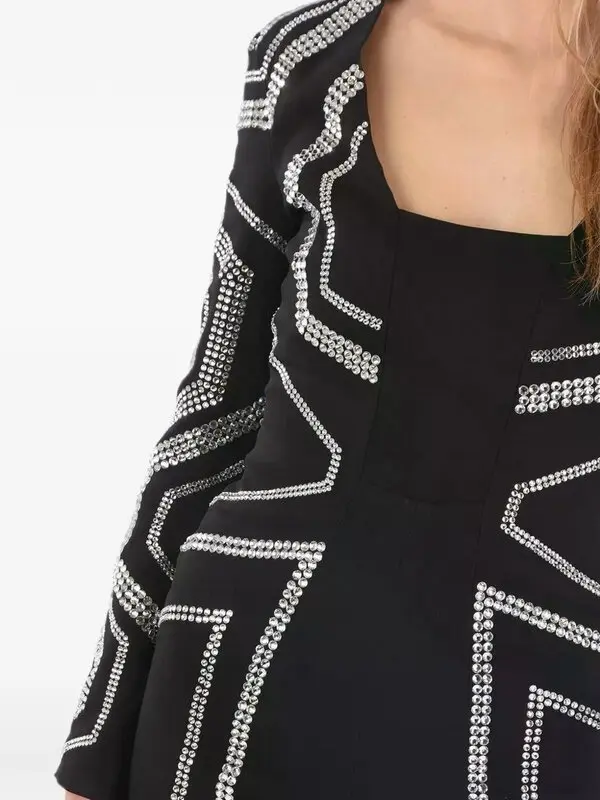 Philipp Plein Rhinestone-embellished Geometric Jumpsuit