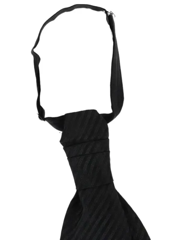 Corneliani Glitter-effect Ascot Tie - Grey