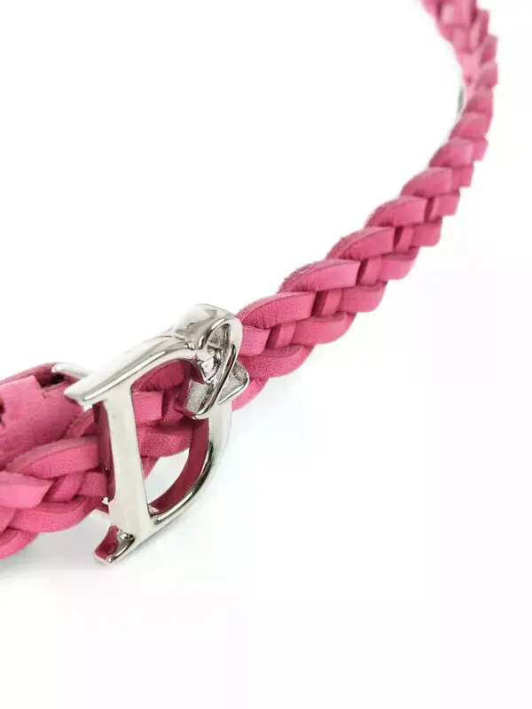 Dsquared2 Braided Logo Buckle Belt
