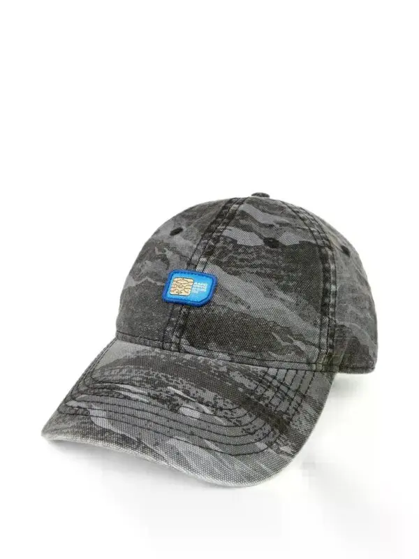 AAPE BY *A BATHING APE Aapeunvs Camo-pattern Cap - Grey