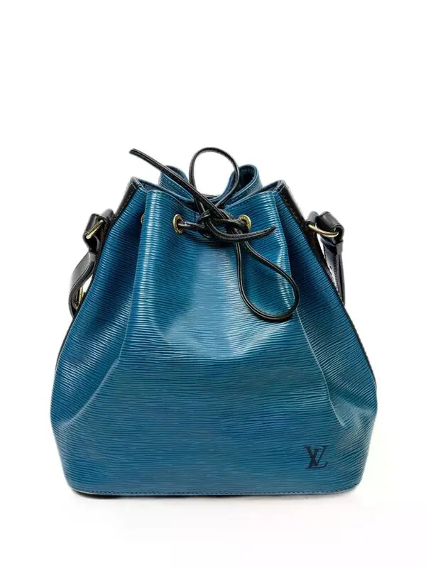 LOUIS VUITTON Noe Pm Epi Leather Bucket Bag - Blue