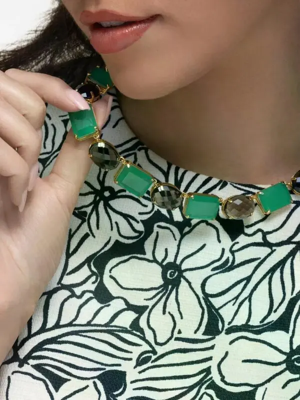 BOUNKIT JEWELRY Rhea Quartz Necklace - Gold