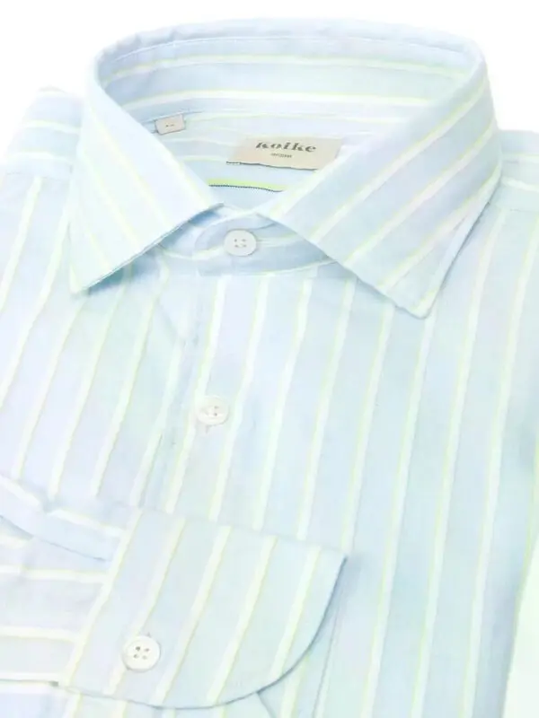 KOIKE BARCELONA Striped Long-sleeve Shirt