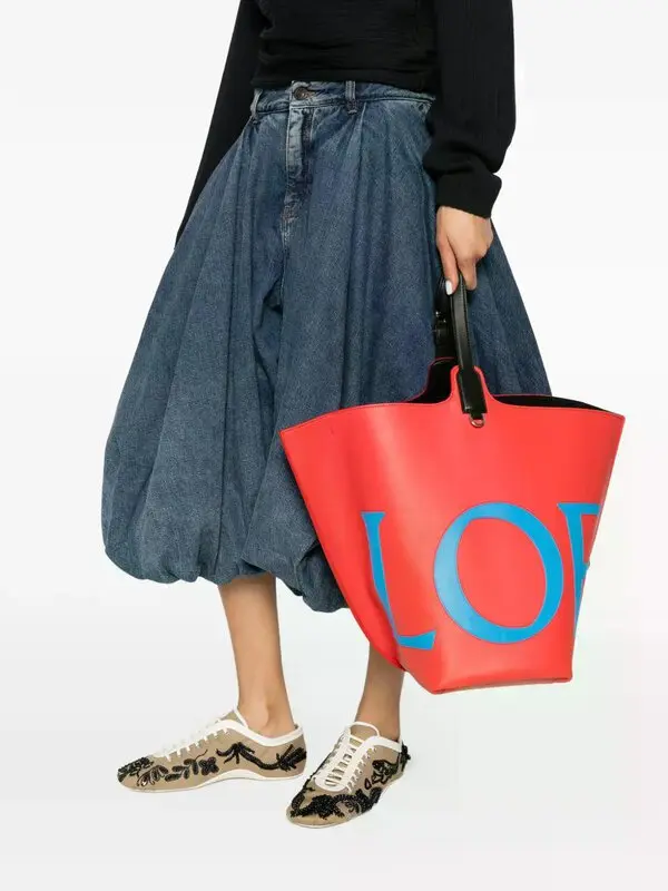 Loewe Large Bilbao Logo Bucket Bag