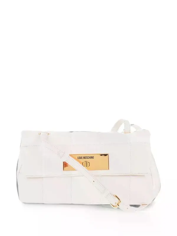 Moschino Quilted Turn-lock Shoulder Bag