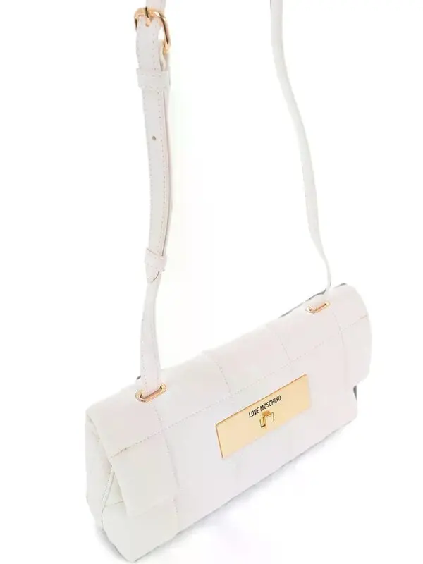Moschino Quilted Turn-lock Shoulder Bag