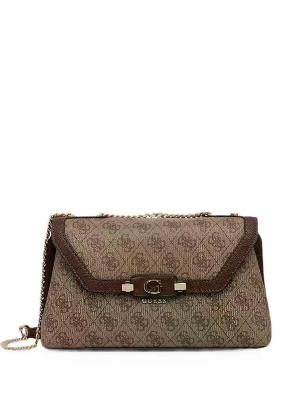 Guess Lindsey Shoulder Bag - Brown