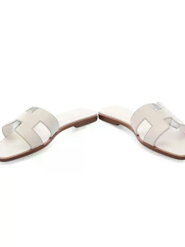 Hermès Oran Calf Leather Sandals