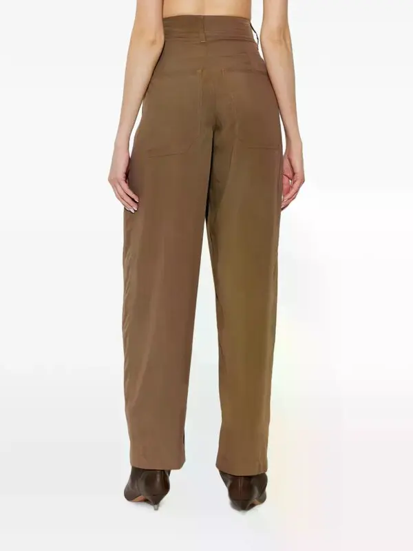 Isabel Marant Étoile Inaya Drawstring Straight-leg Trousers