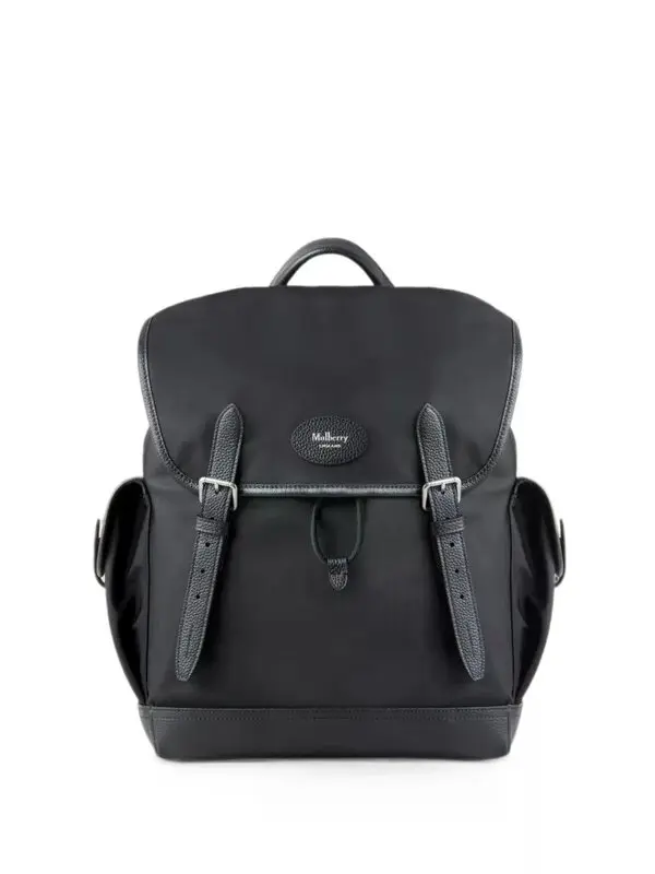 Mulberry Heritage Buckle-fastening Backpack - Black