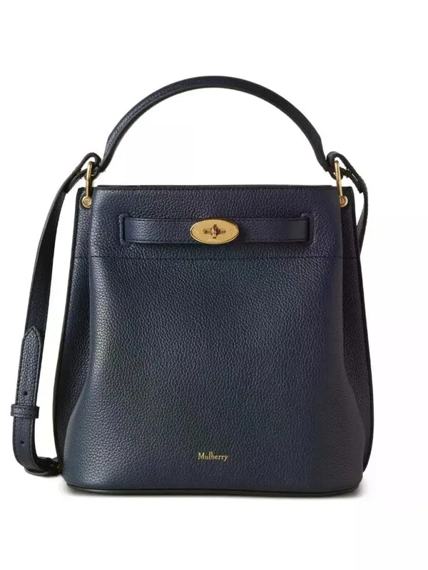 Mulberry Islington Leather Bucket Bag - Blue