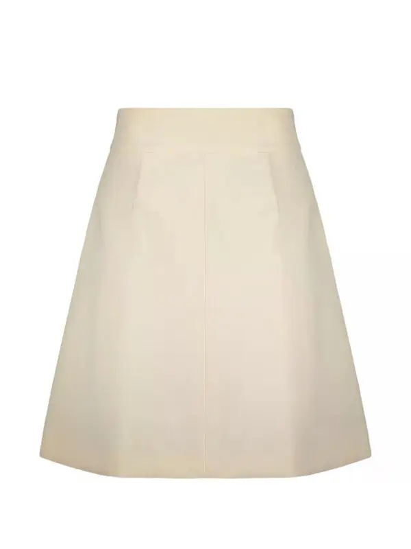 Red Valentino Button-front A-line Mini Skirt