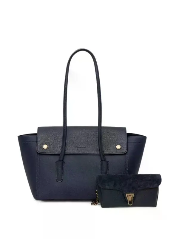 COCCINELLE Grained-leather Tote Bag