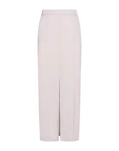 CRUNA Virgin Wool Blend Maxi Skirt - Light Grey