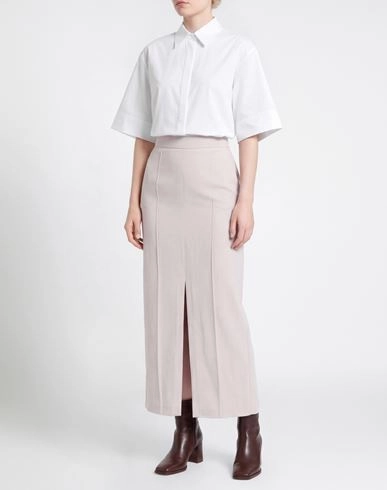 CRUNA Virgin Wool Blend Maxi Skirt