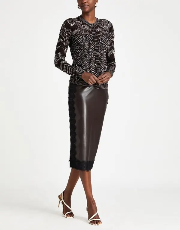 Missoni Intarsia-knit V-neck Top