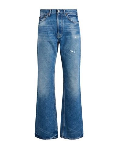 Acne Studios Straight-leg Distressed Denim Jeans - Blue
