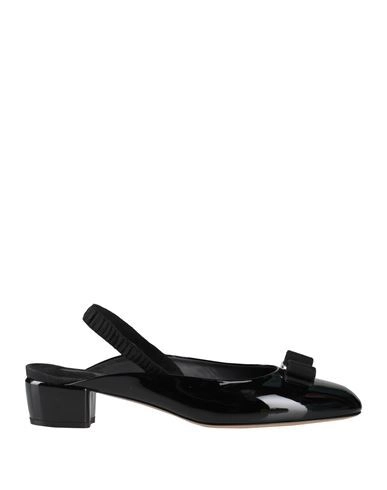 FERRAGAMO Pumps Size Leather - Black