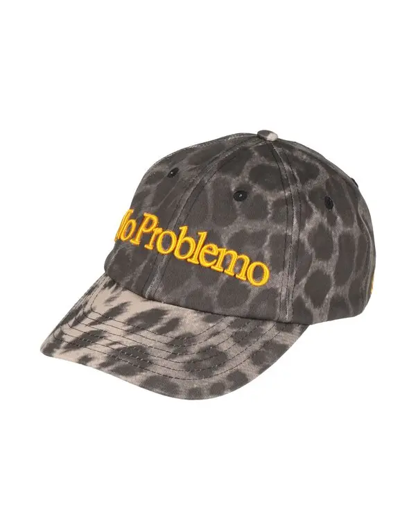 Aries Hat Charcoal Size Cotton
