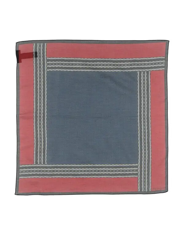 THE BRIDGE Cotton Pocket Square - Navy