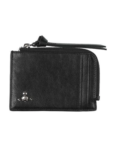 VIVIENNE WESTWOOD Cardholder Leather - Black