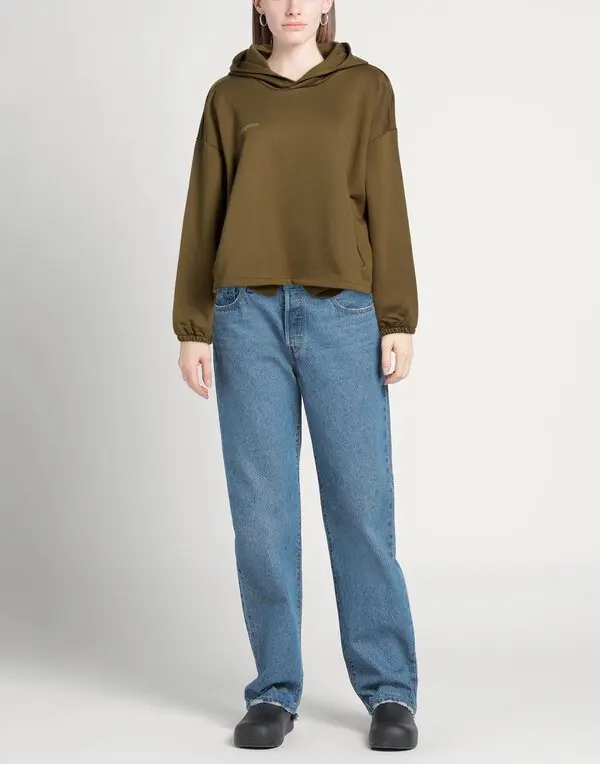 PANGAIA Organic Cotton Military Sweatshirt - Green