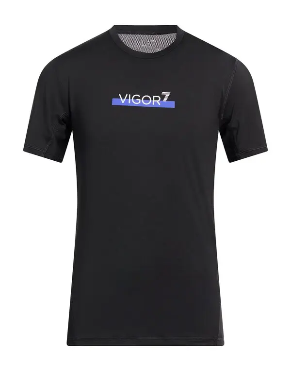 EA7 T-shirt Size Polyester, Elastane