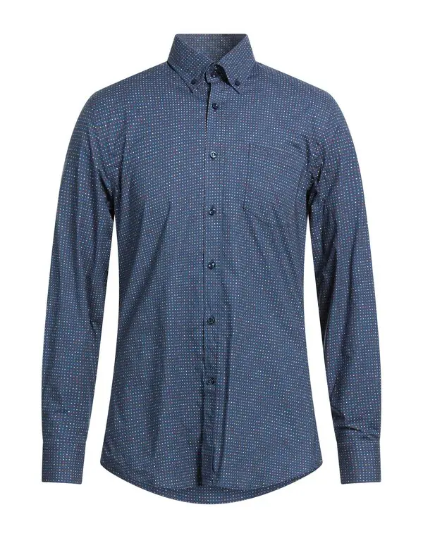 Paul & Shark Shirt Size Cotton, Elastane - Blue