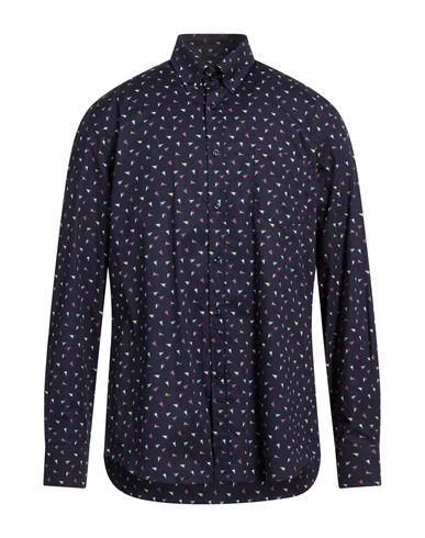 Paul & Shark Shirt Size Cotton, Elastane - Blue