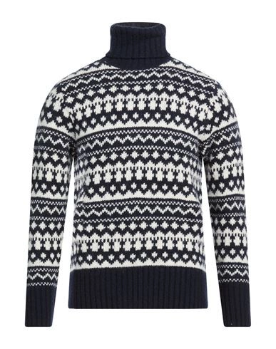 Paul & Shark Turtleneck Size Virgin Wool, Nylon - Blue