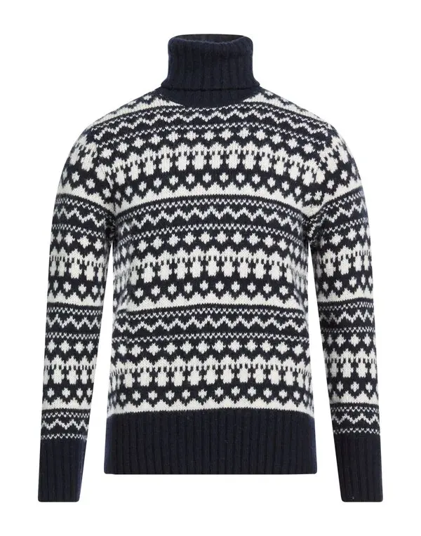 Paul & Shark Virgin Wool And Nylon Turtleneck Sweater