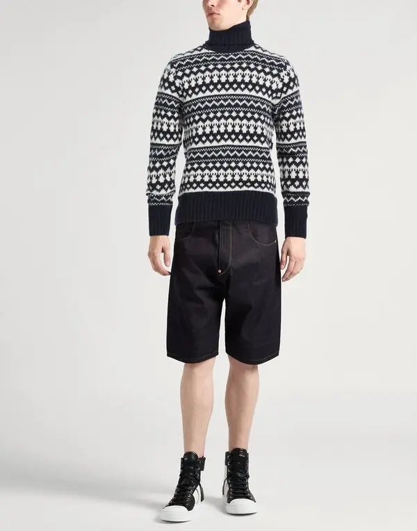 Paul & Shark Virgin Wool And Nylon Turtleneck Sweater