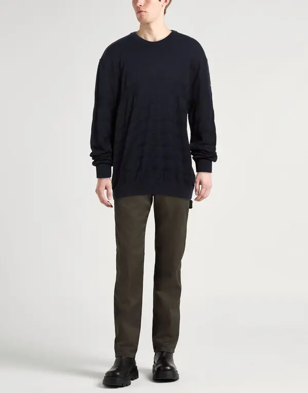 Paul & Shark Midnight Virgin Wool Crewneck Sweater