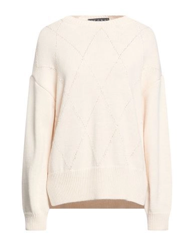 KAOS Sweater Ivory Size Acrylic, Viscose, Wool, Alpaca Wool - White