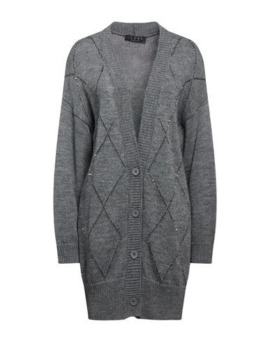 KAOS Cardigan Brick Size Acrylic, Viscose, Wool, Alpaca Wool - Grey