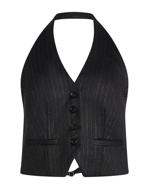 DEPARTMENT 5 Tailored Virgin Wool Blend Vest