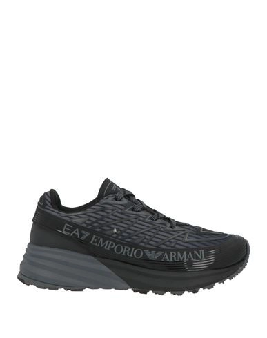 EA7 Sneakers Size Textile Fibers - Black