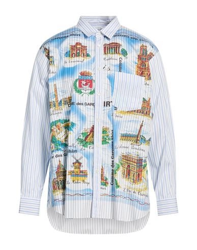 Comme Des Garçons Shirt Light Size Cotton - Blue