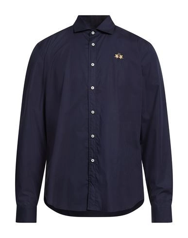 LA MARTINA Shirt Size Cotton - Blue