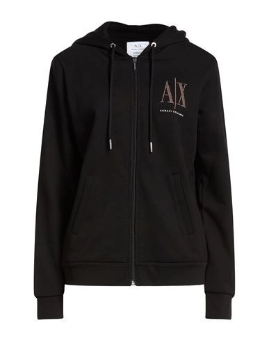 Armani Exchange Sweatshirt Size Cotton, Elastane - Black