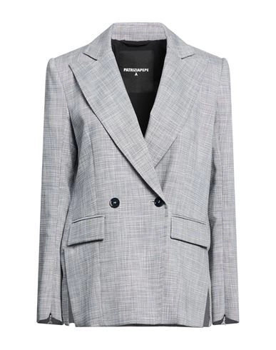 Patrizia Pepe Blazer Size Polyester, Viscose, Elastane - Grey